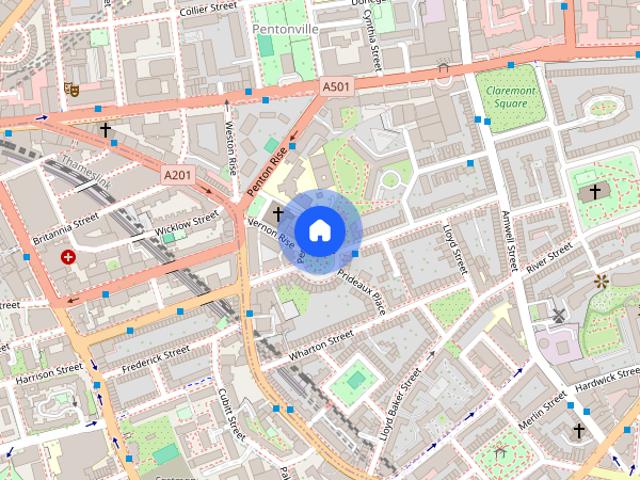 Percy Circus, Clerkenwell, WC1X