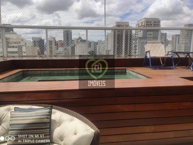 Perdizes cobertura à venda, piscina, churrasqueira gourmet, 3 quartos e 3 vagas + depósito