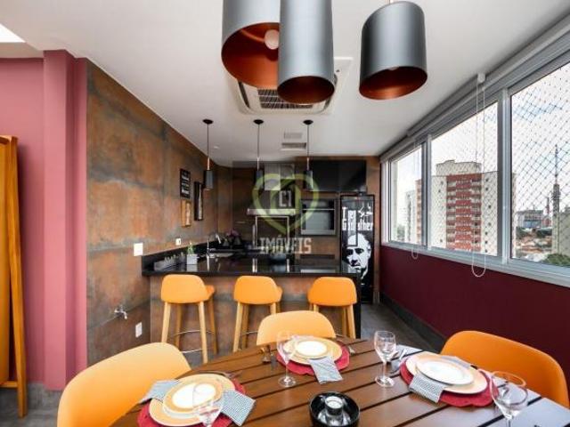 Perdizes linda cobertura duplex, 3 suítes, 4 vagas