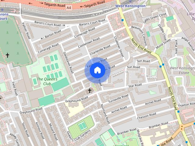 Perham Road, Barons Court, London, W14