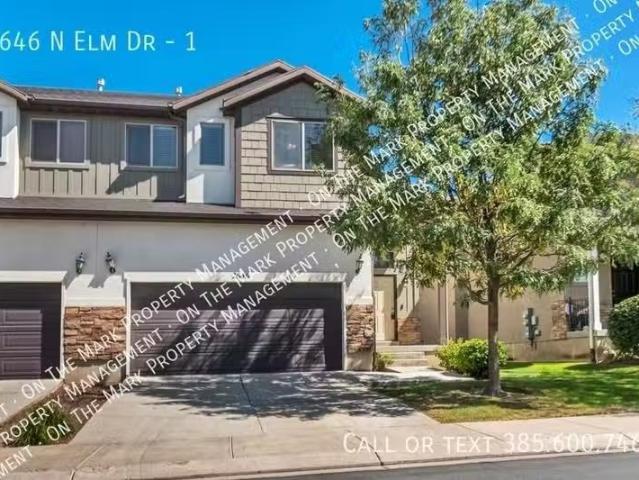 Pet Friendly Townhome in Lehi 2646 N Elm Dr #1