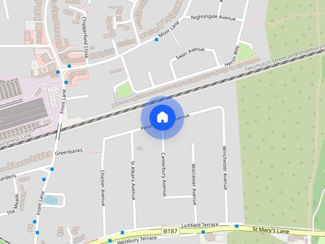 Peterborough Avenue, RM14
