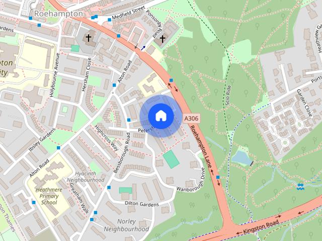 Petersfield Rise, Roehampton, London, SW15