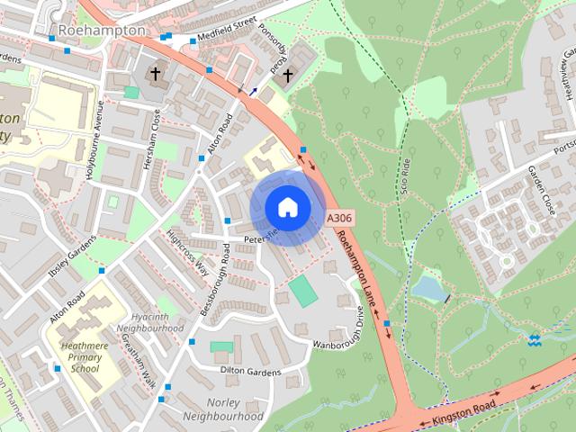 Petersfield Rise, Roehampton, SW15