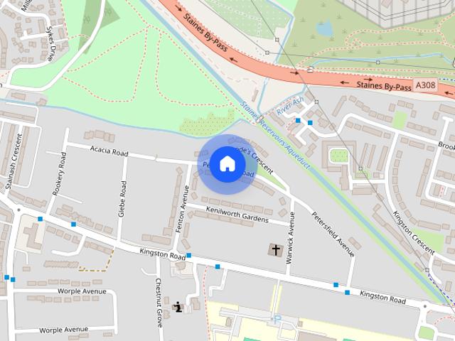 Petersfield Road, Staines upon Thames, Surrey, TW18