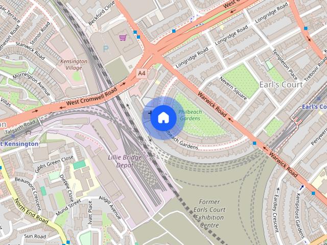 Philbeach Gardens, Earls Court, London, SW5