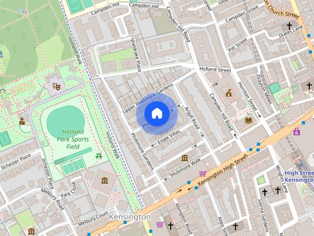 Phillimore Place, Kensington, London, W8