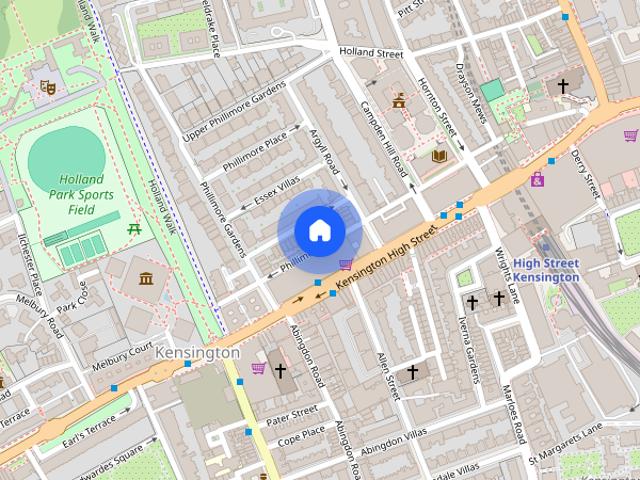Phillimore Walk, Kensington, W8