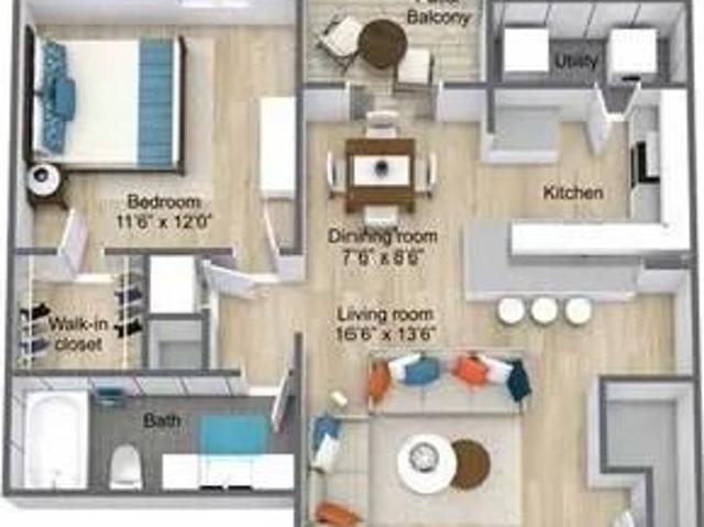 Pine Ridge 1 Bedroom Apartment for Rent at 333 S Mock Rd, Albany, GA 31705