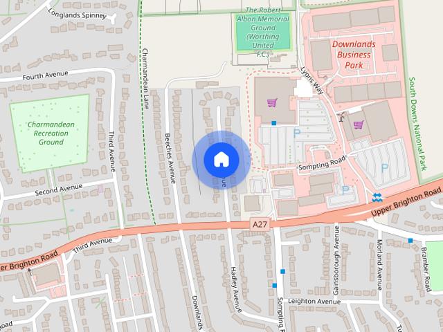 Pines Avenue, Worthing, West Sussex, BN14