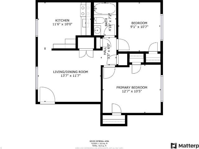 Pineridge Apartments 1 Bedroom Apartment for Rent at 1505 Manchester Ave, Middletown, OH 45042
