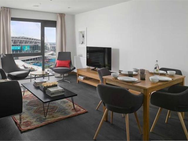 Pinnacle Tower, Fulton Road, Wembley. 1 bed flat to rent £1,950 pcm £450 pw