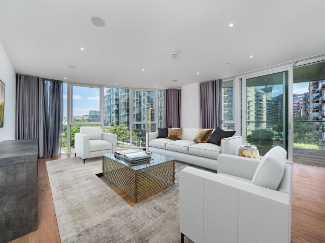 Pinnacle House, Battersea Reach SW18, 3 bed flat to rent, £4,250 pcm | PrimeLocation