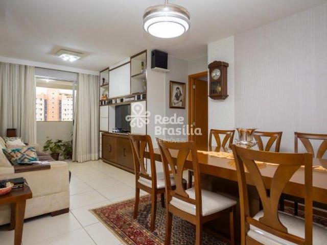 Piazza Di Itália | Apartamento de 4 quartos sendo 1 suite 2 vahas de garagem Águas Claras