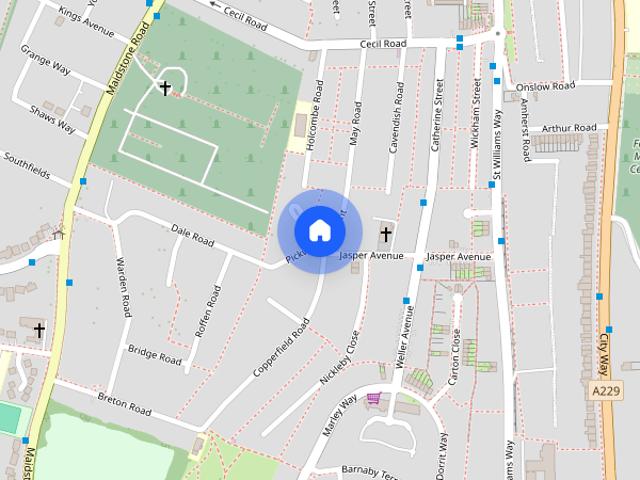 Pickwick Crescent, Rochester, Kent