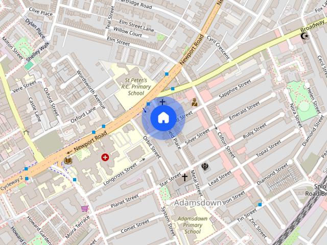 Piercefield Place Flat 1, Cardiff