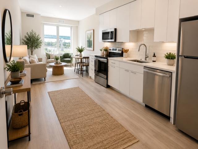 Pierside 2 Bedroom Apartment for Rent at 999 Riverfront St, West Sacramento, CA 95691 Triangle