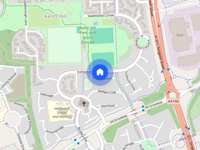 Pipston Green, Kents Hill