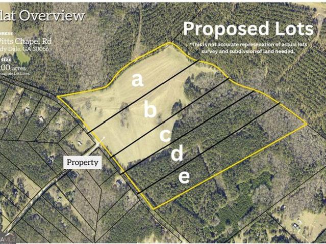 Pitts Chapel Rd Lot B0, Monticello, GA 31064