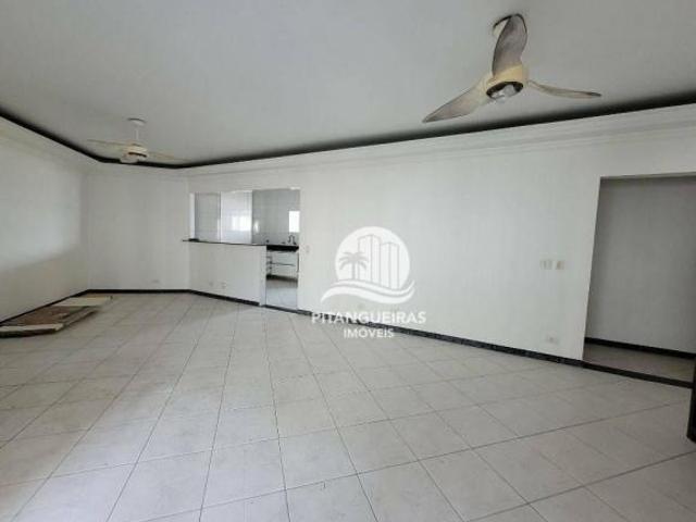 PITANGUEIRAS – DUAS QUADRAS DA PRAIA, MARAVILHOSO APARTAMENTO COM 140,00 M² ÚTEIS, 02 VAGAS DE GARAG