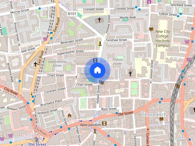 Pitfield Street, Old Street, London, N1