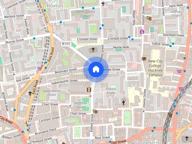 Pitfield Street, Shoreditch, London, N1