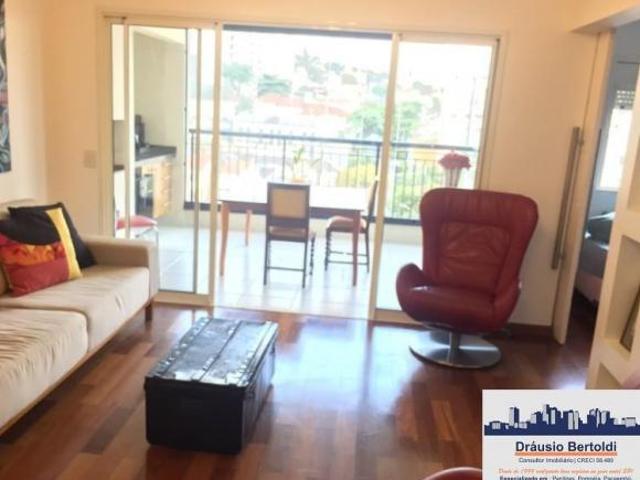 POMPÉIA COM AMPLA VARANDA GOURMET, 3 DORMS,1 ST, 2 GARS DEMARCADAS, 104 M2 ÚTEIS, SOL DA MANHÃ, SIL