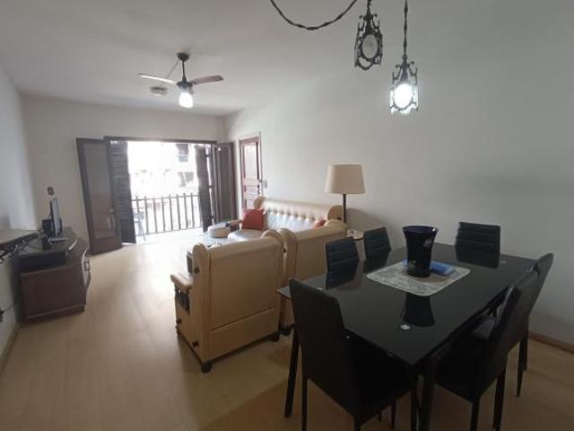 Pompéia 50 m do mar, Frente c/ sacada e vista p a praia, 3 Dorms, Suite, Sala 2 amb