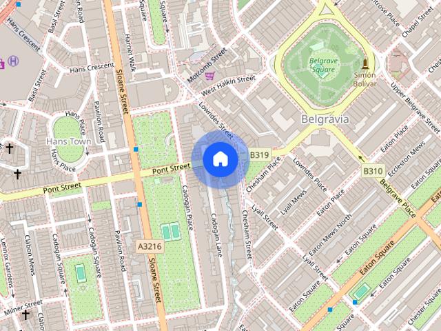 Pont Street Knightsbridge SW1X