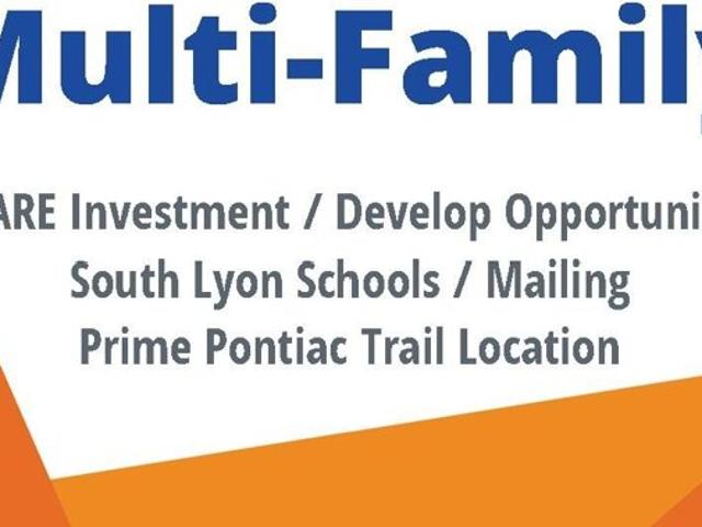 Pontiac Trl, South Lyon, Plot For Sale