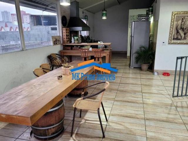 Ponto comercial e Res. à venda com 05 Quartos, 02 suítes e mezanino OSASCO