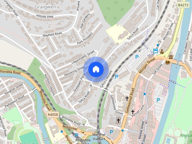 Pontypridd House, Tyfica Road, Graigwen, Pontypridd, CF37