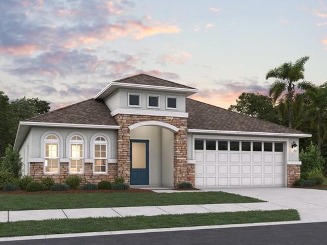 Poinciana Plan The Palms at Waterford Lakes Community