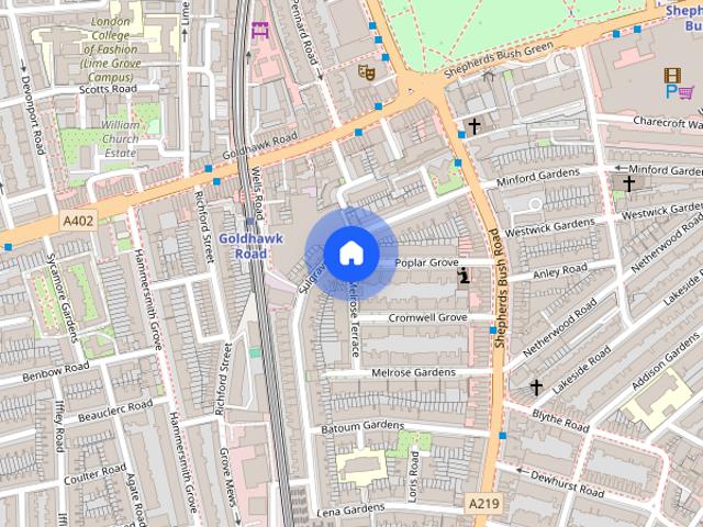 Poplar Grove, Hammersmith, W6