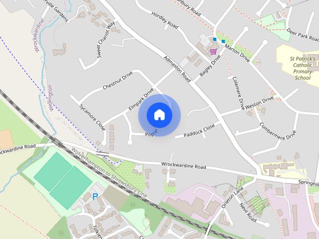 Poplar Drive, Wellington, Telford, Shropshire, TF1
