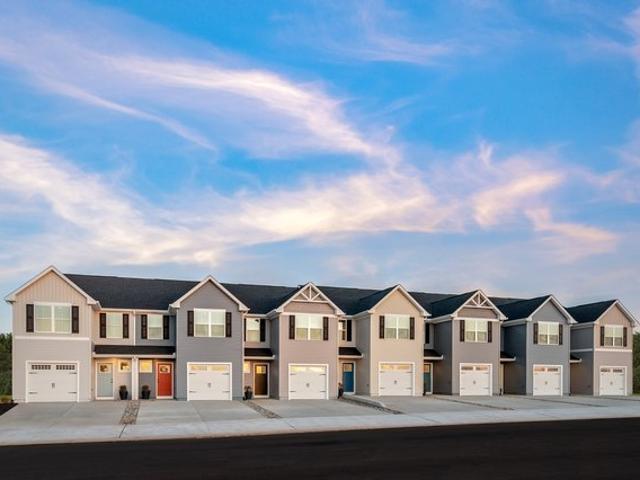 Poplar End Unit Plan Bell Creek Townhomes Community