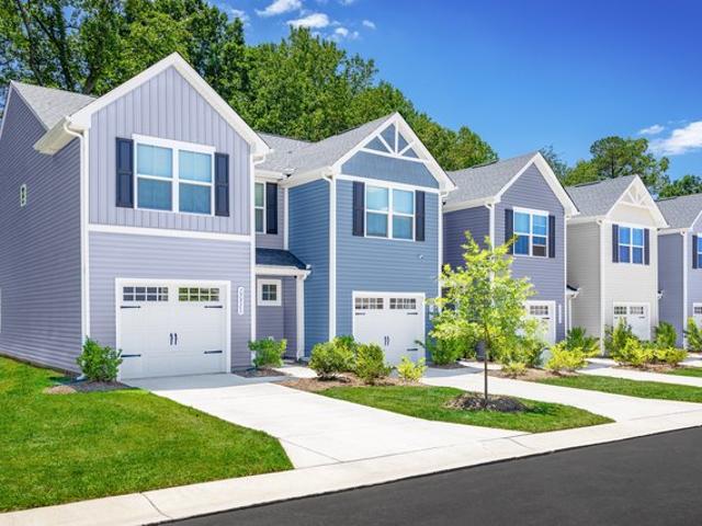 Poplar Plan Liberty Grove Townhomes Community