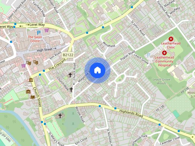 Poplar Road, Leatherhead, KT22