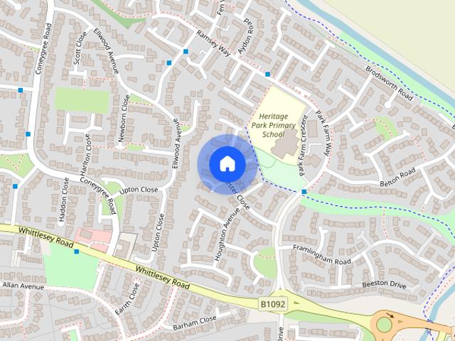 Portchester Close, Peterborough, Cambridgeshire, PE2 8UP