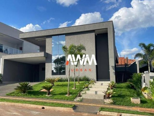 Portal do Sol Garden Casa Térrea 4 suítes e 235m² no Residencial Goiânia Golfe Clube, Go