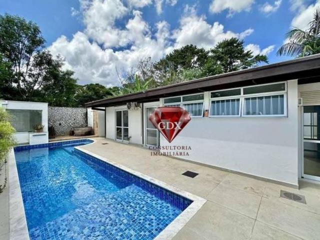 PORTARIA 24H | CASA TÉRREA MODERNA | 3 SUÍTES | PISCINA | SPA | SAUNA | OFURÔ