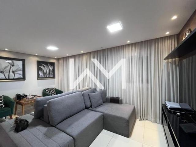 PORTEIRA FECHADA | Apartamento Alto Padrão | 96m² | 2 Suítes | 2 Vagas | Andar Alto | Condomínio Clu