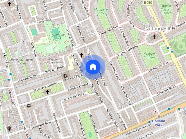 Portland Road Notting Hill London