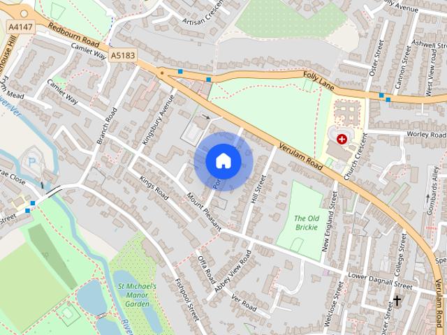 Portland Street, St. Albans, Hertfordshire