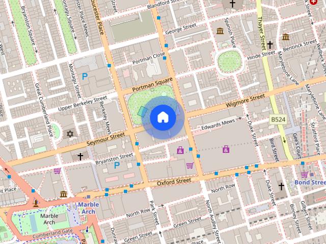 Portman Square, Marylebone, London, W1H