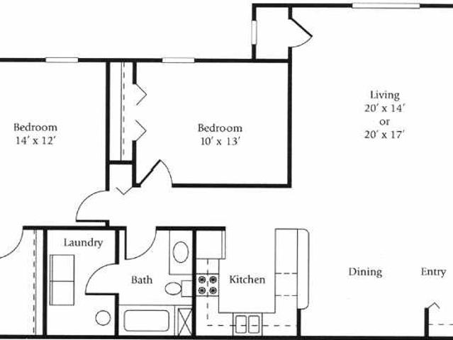 Portside Apartments 2 Bedroom Apartment for Rent at 100 Mariners Cir, Sheffield Lake, OH 44054