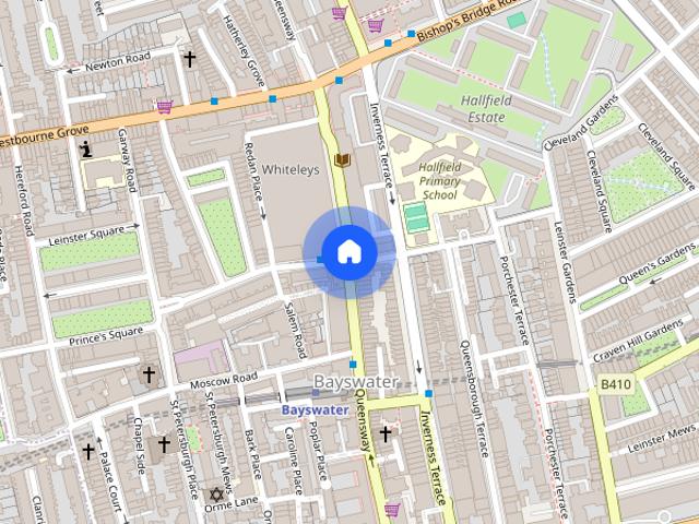Porchester Gardens, Queensway, London, W2