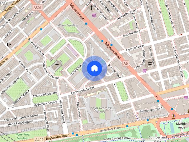 Porchester Place, Paddington, London, W2