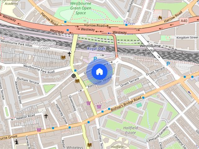 Porchester Road, Bayswater, London, W2