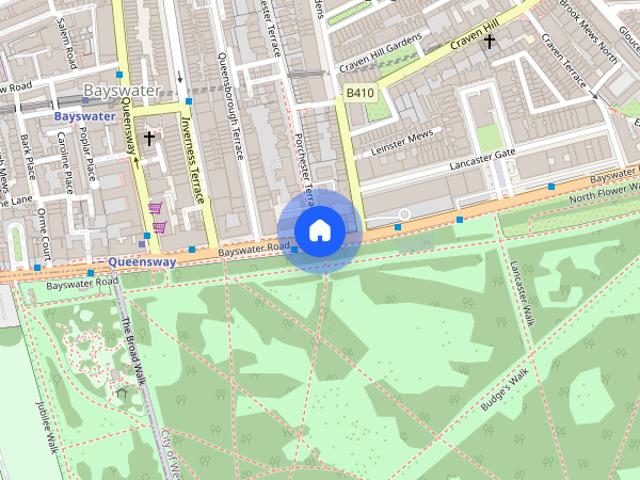 Porchester Road, Bayswater, London, W2